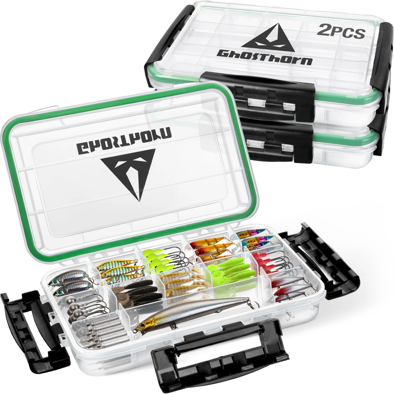 Fishing-Tackle-Box-Waterproof-3600-and-3700-Tackle-Trays-Plastic-Tackle ...