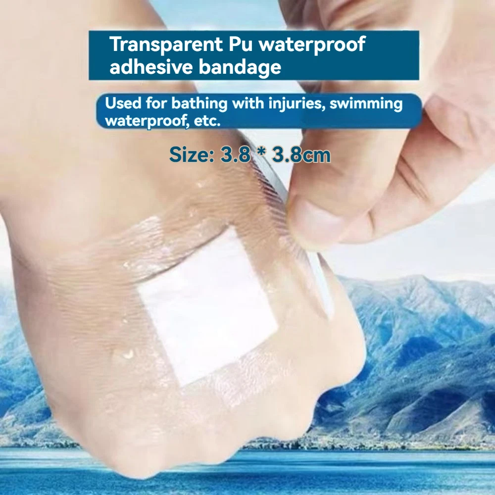 30pcs-Square-Band-Aid-Sterile-Dressing-Protective-Waterproof-Patch ...