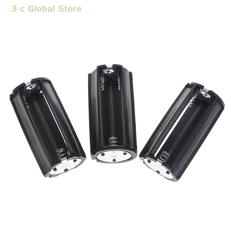 1/3PCS AA To D Battery Box High Quality 3x AA To D Size Battery Adapter ...