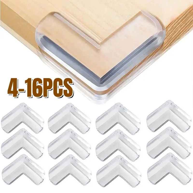 4-16-PCS-Safety-Corner-Protection-Table-Silicone-Edge-Corner-Guard ...