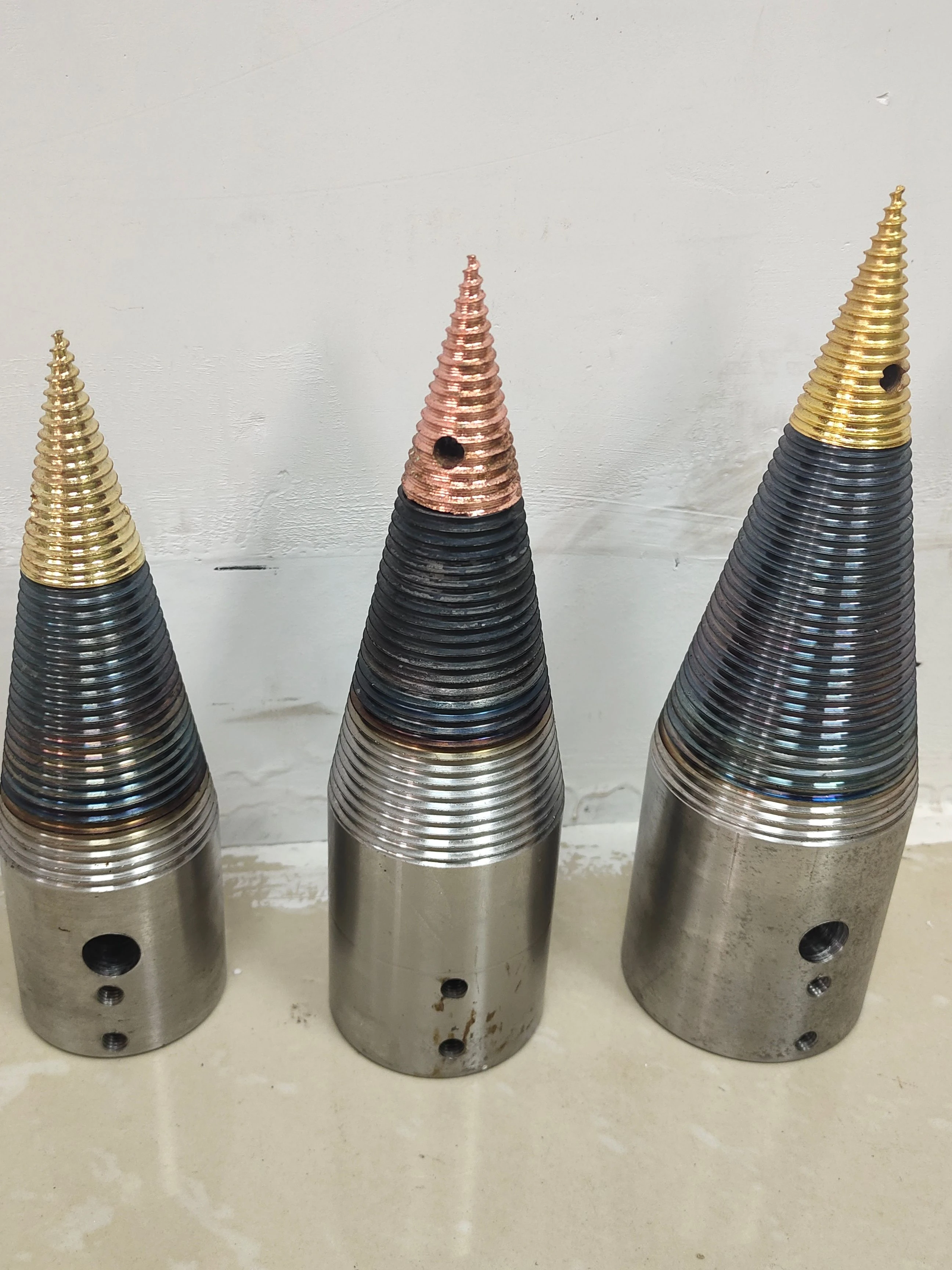 1pc Log Splitters Electric Splitting Cone Drill Splitter Hydraulic ...