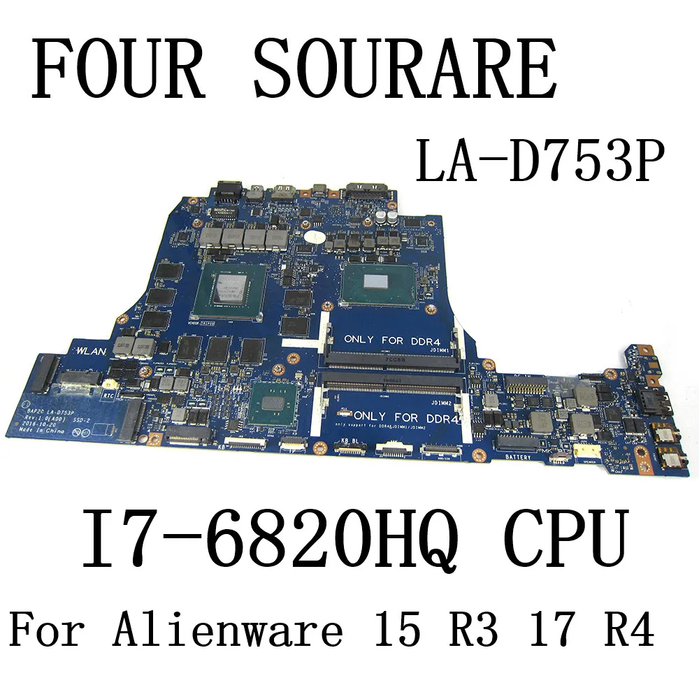 Placa-base-para-port-til-DELL-Alienware-15-R3-17-R4-con-CPU-de-I7 ...