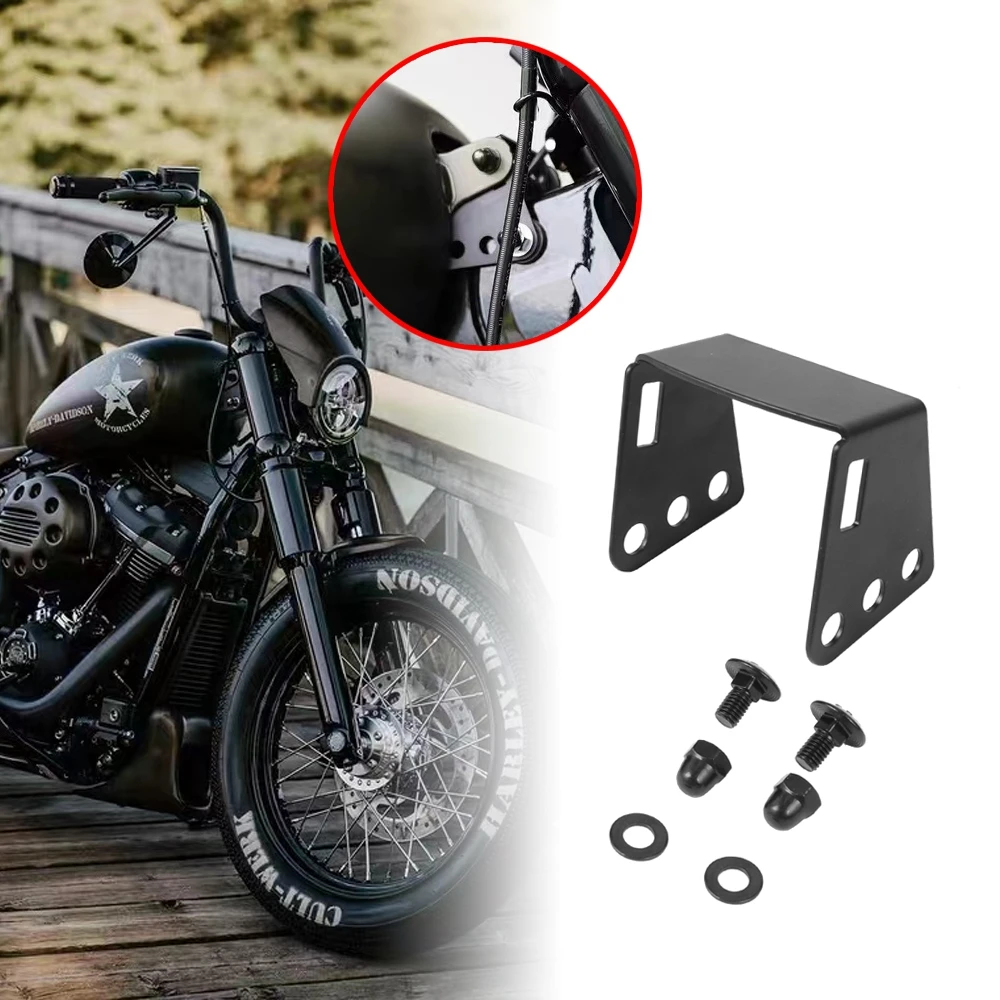 Modified-Motorcycle-35mm-55mm-Gas-Tank-Lifts-Rise-Bracket-For-Harley ...