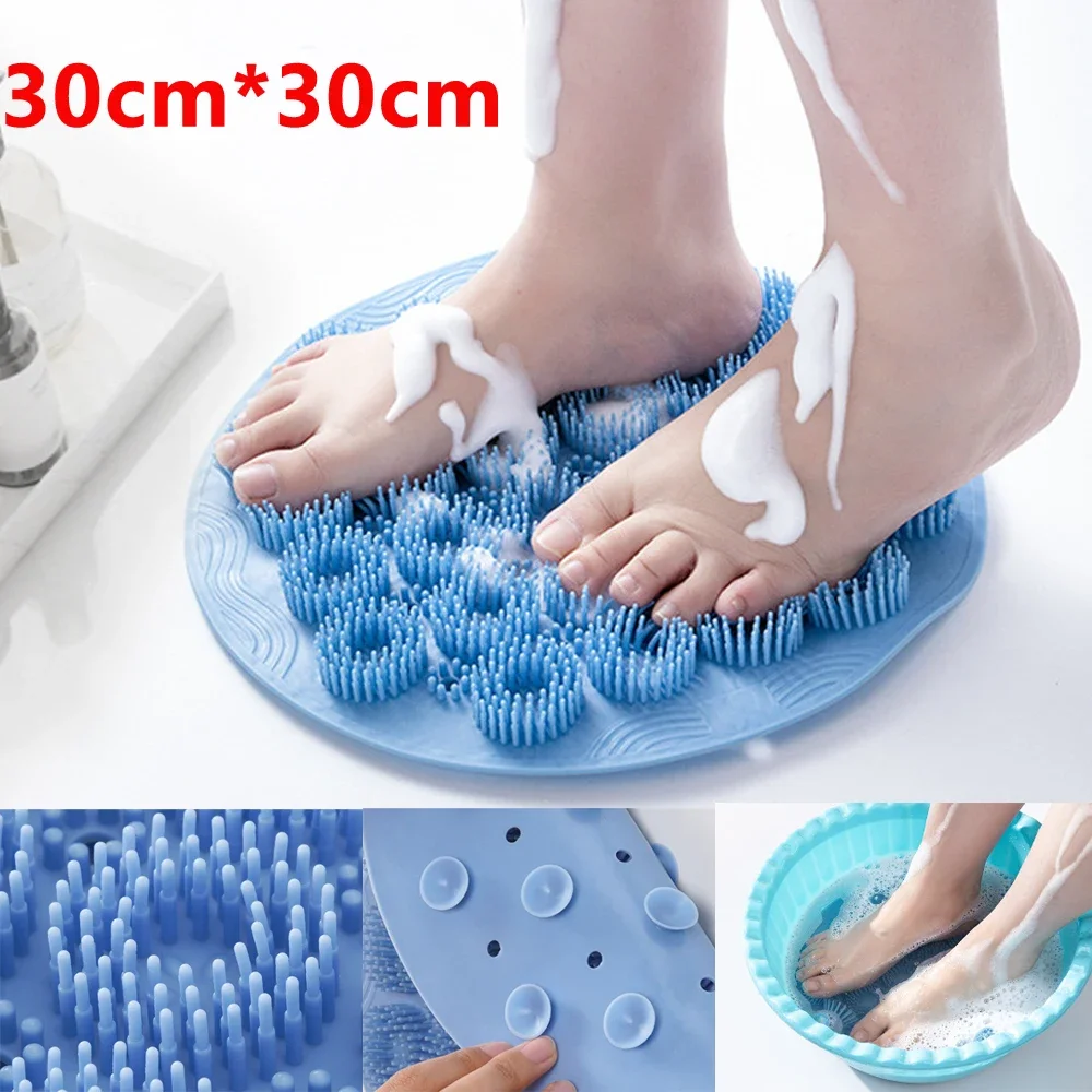 30cm-Reusable-Shower-Bath-Mat-Back-Scraper-Non-slip-Massage-Foot-Pad ...