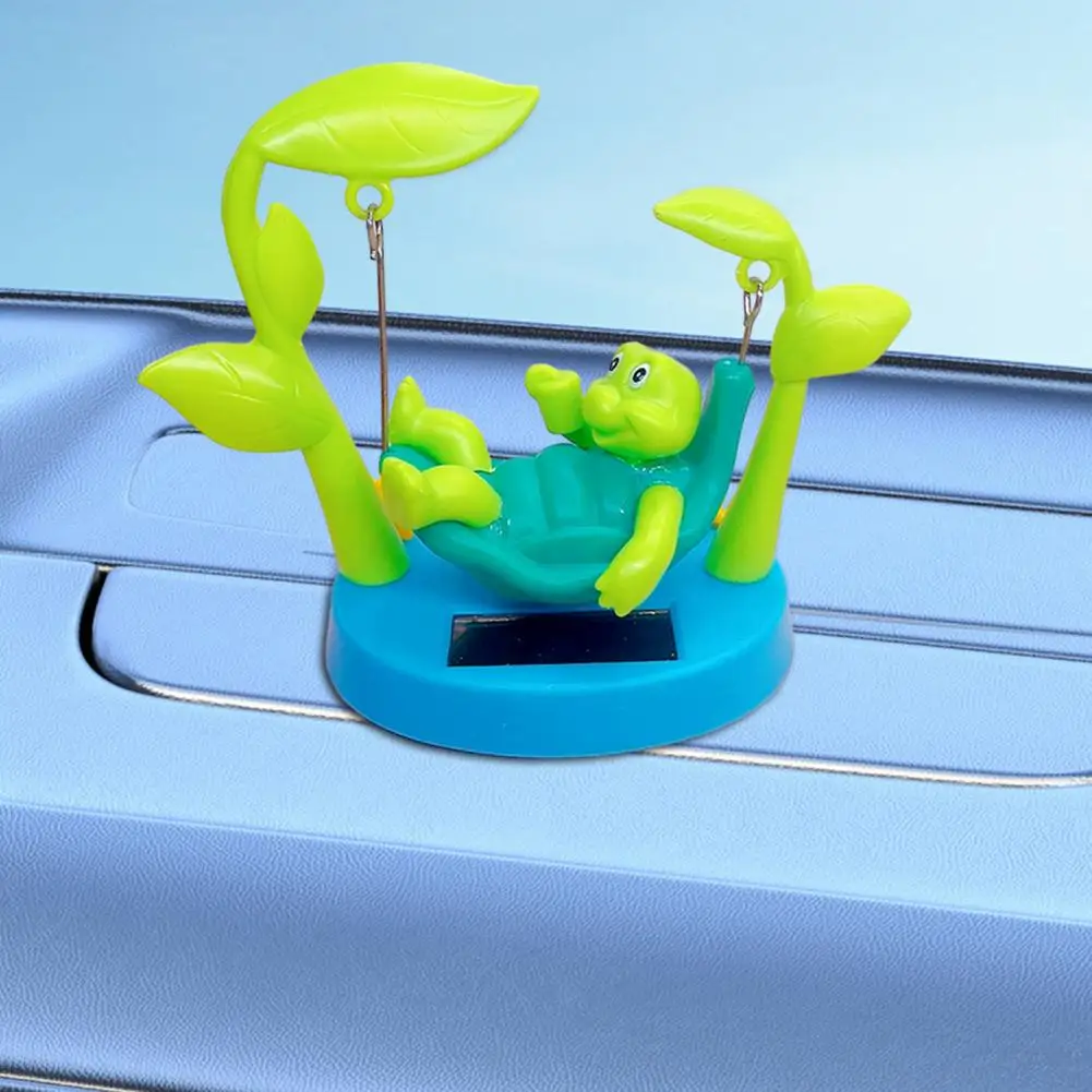Swinging Dashboard Ornament Cute Turtle Car Accessory Solar Swinging ...