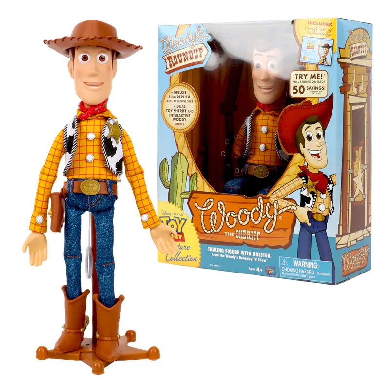Disney-Pixar-Toy-Story-40CM-Woody-Action-Figures-English-Movie-Sound ...