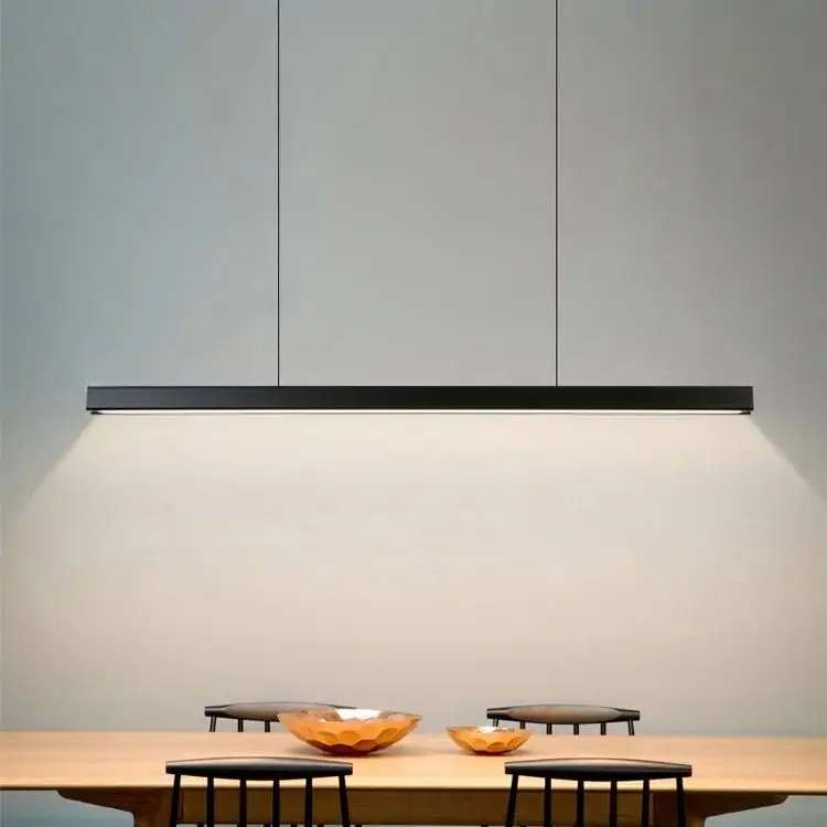 Designer dining room chandelier simple modern Nordic dining table bar ...