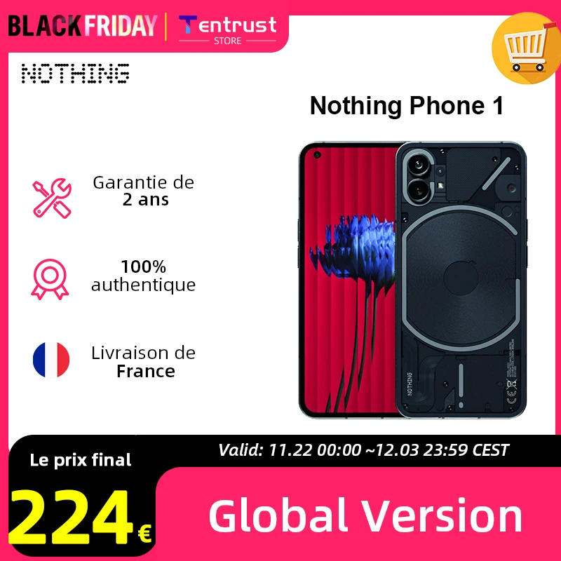 New-Global-Version-Nothing-Phone-1-5G-Smartphone-100-Original ...
