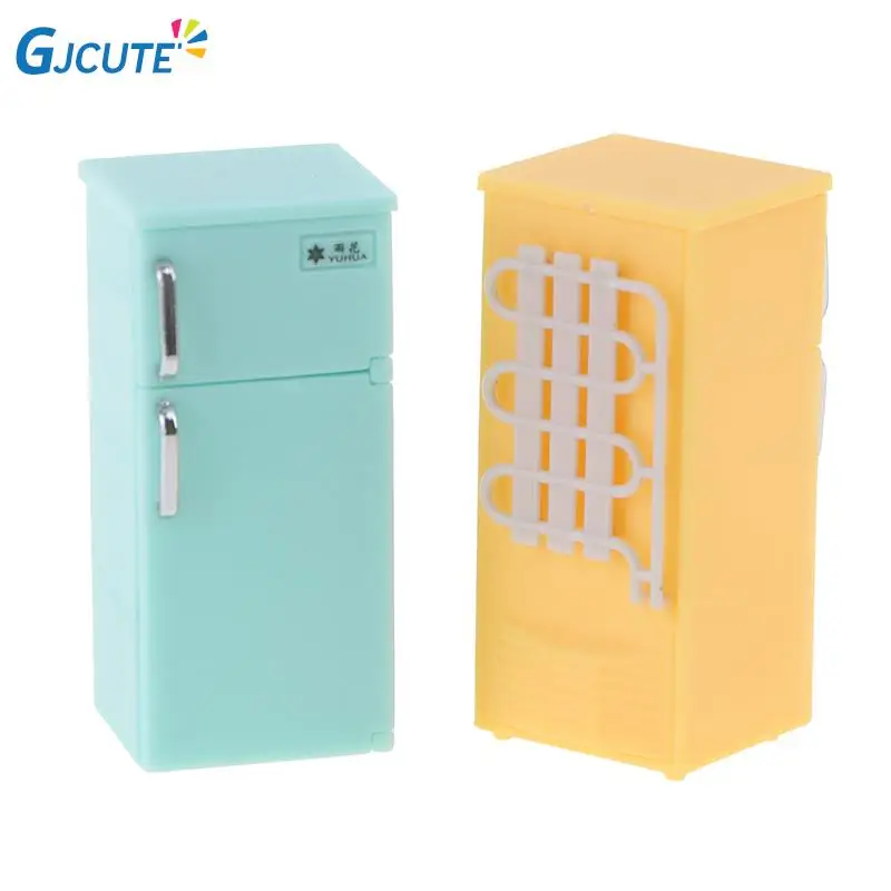 1-12-Dollhouse-Miniature-Kitchen-Fridge-Refrigerator-Freezer-For-Dolls ...