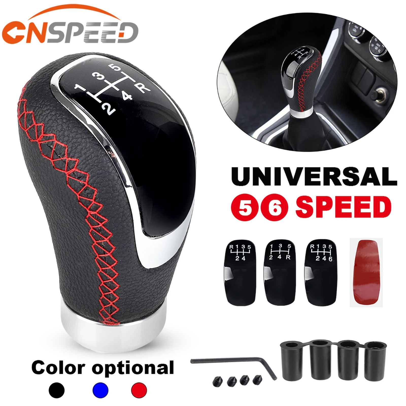 5-6-Speed-Universal-Replacement-Manual-Car-Gear-Stick-Shift-Knob ...