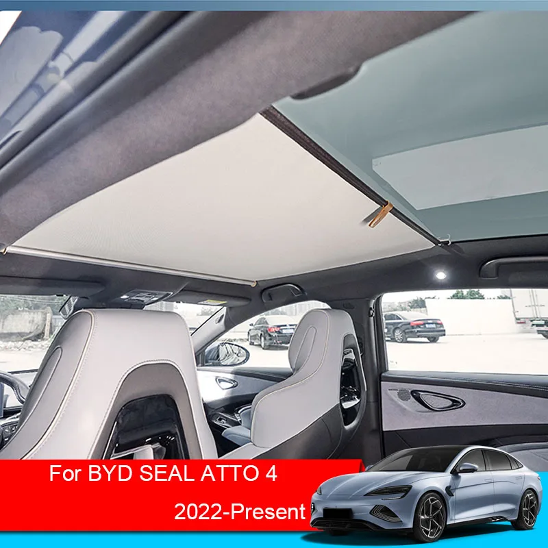 Car-Sunroof-Retractable-Sunshade-For-BYD-SEAL-ATTO-4-2022-2025-Skylight ...