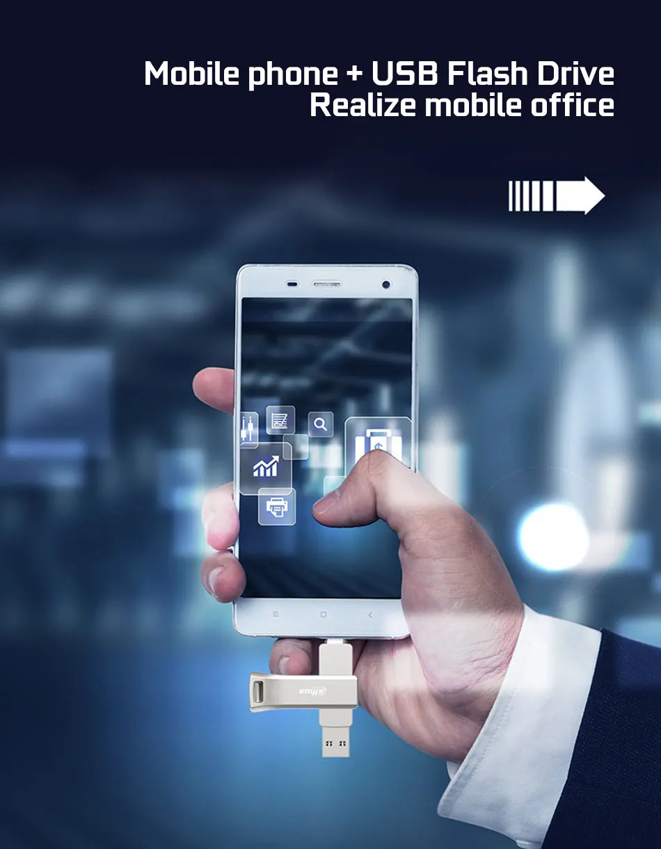 Dahua P629 64GB 2 In 1 USB3.2 Gen1 & Type-C Flash Drive | CyberDeals.lk ...