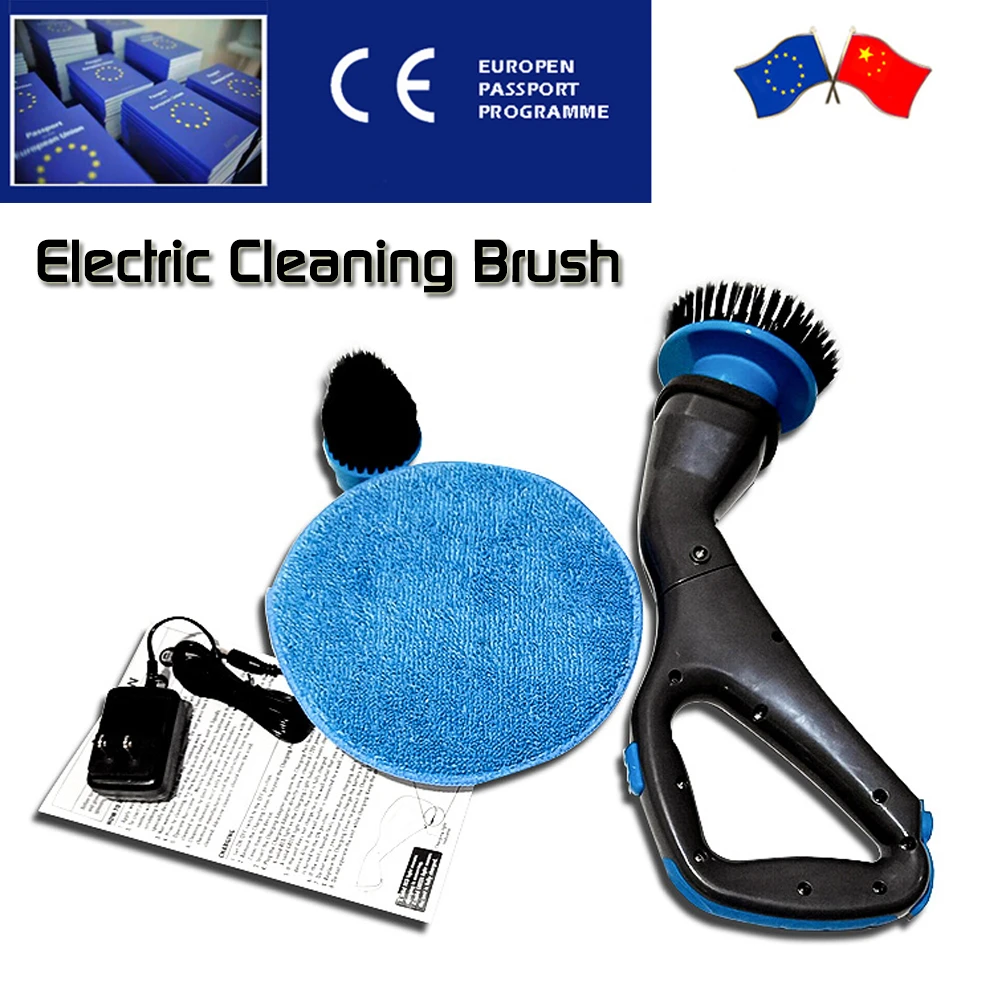 The New Muscle Scrubber Tornado, Hurricane Cleaning Brush Electric ...
