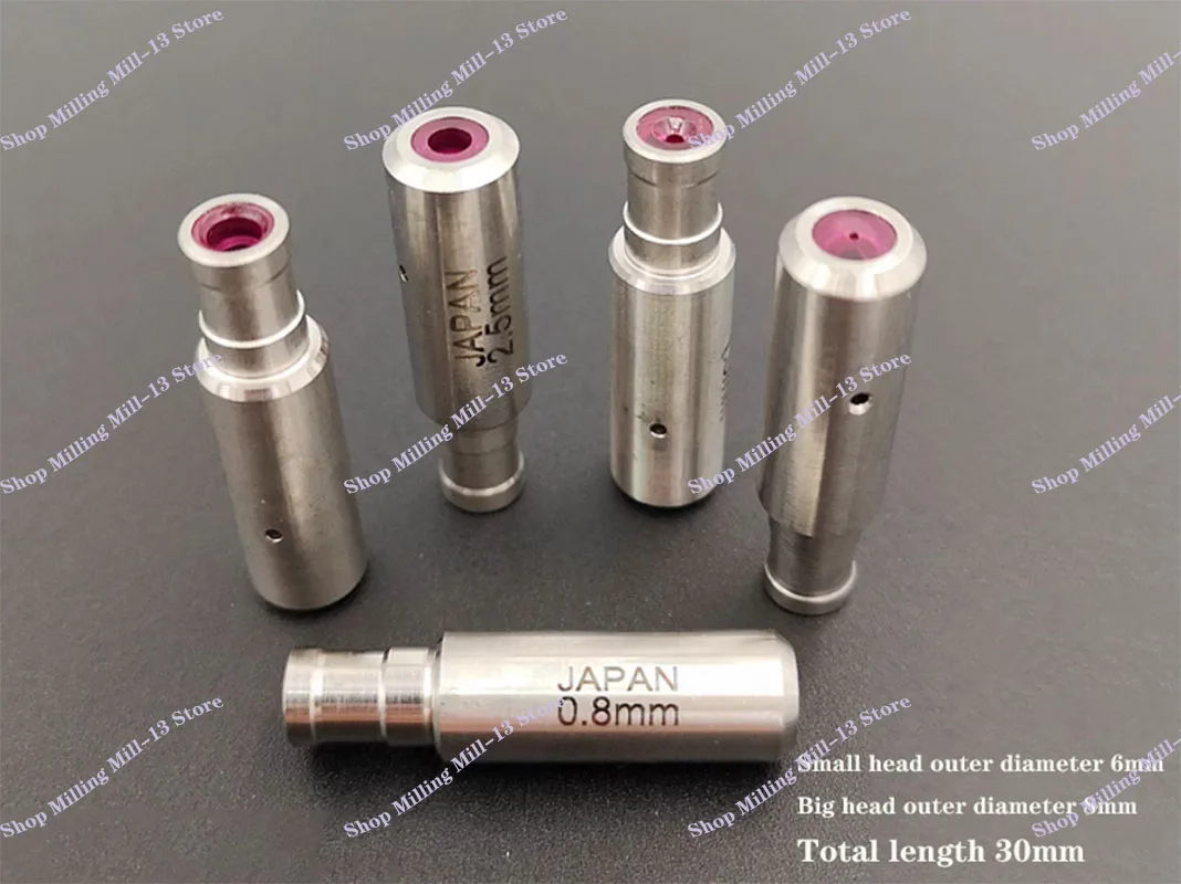 1PC-WEDM-Ruby-Electrode-Pipe-Guide-Dies-6-8-30mm-Ceramic-Diameter-0-1mm ...