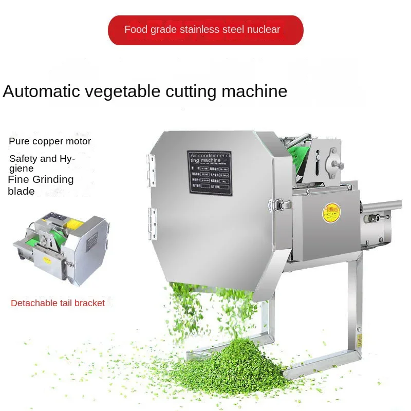vegetable-cutter-Canteen-commercial-leek-and-scallion-cutting-automatic ...