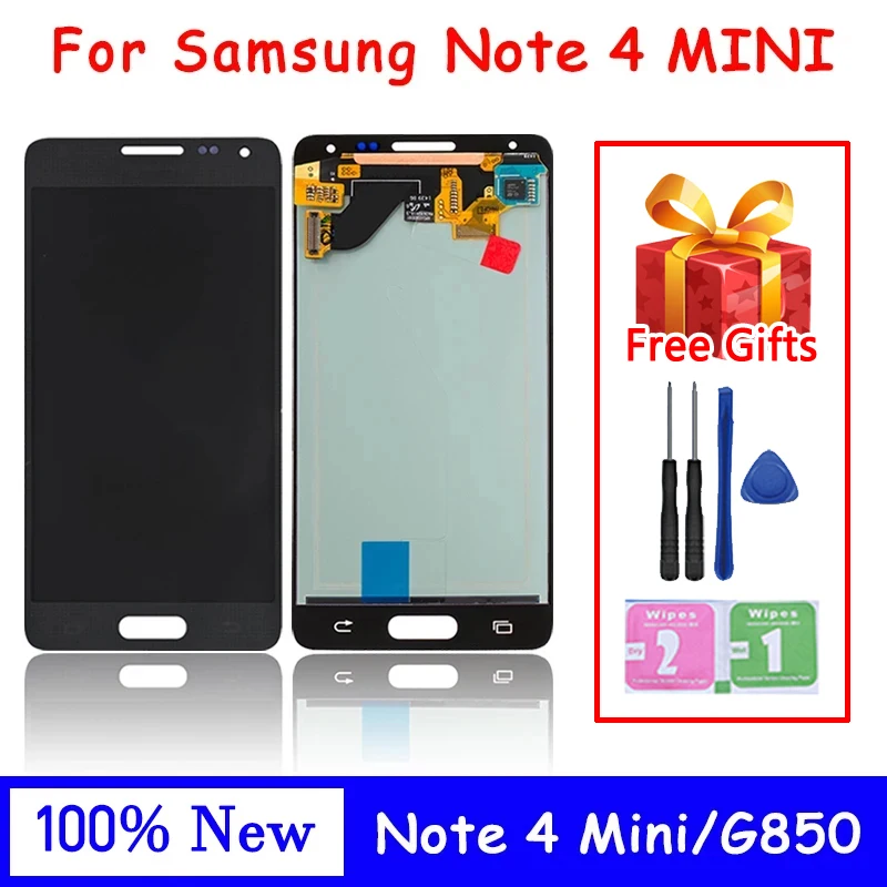 New For SAMSUNG Alpha LCD Display Note 4 Mini LCD G850 SM-G850F G850F ...