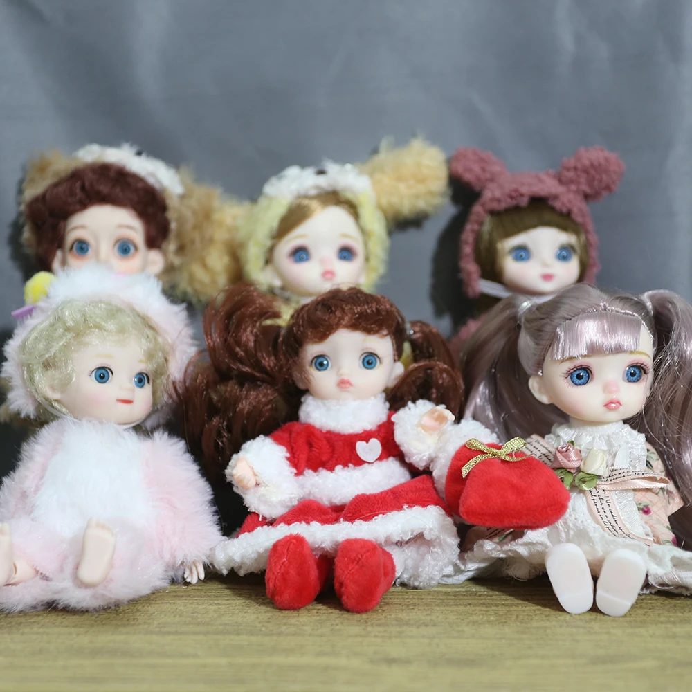 Doll Blue Eyes Hair | 16 Cm Doll | 16cm Toy Doll | 16cm Doll Bjd | 16 ...
