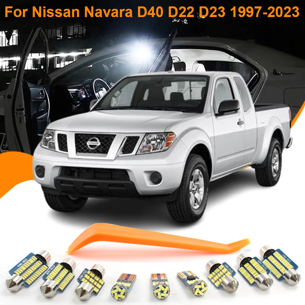 Car-LED-Interior-Lights-Canbus-For-Nissan-Navara-D40-D22-D23-1997-2006 ...