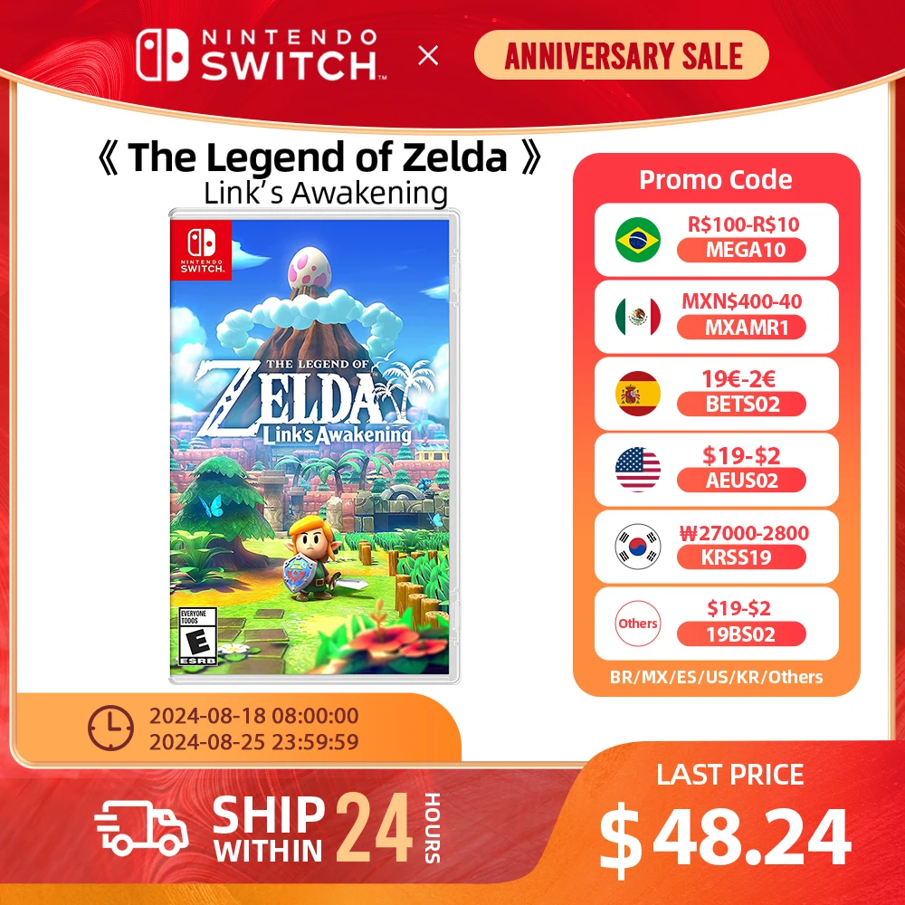Nintendo-Switch-The-Legend-of-Zelda-Links-Awakening-Games-Physical ...