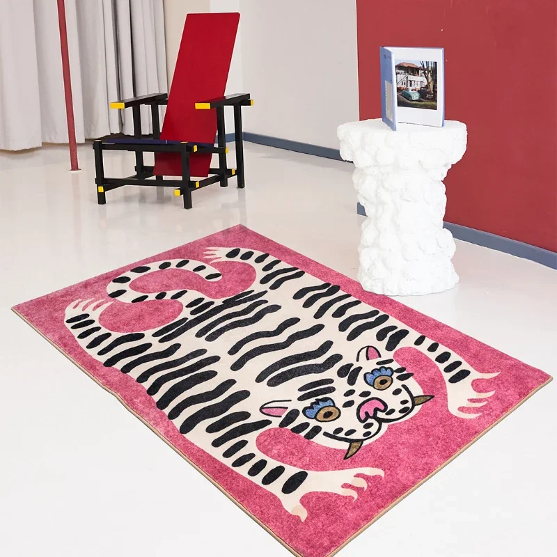 Bedroom-Home-Carpet-Tiger-Rug-Cute-Animal-Rugs-Living-Room-Decor-Kids ...