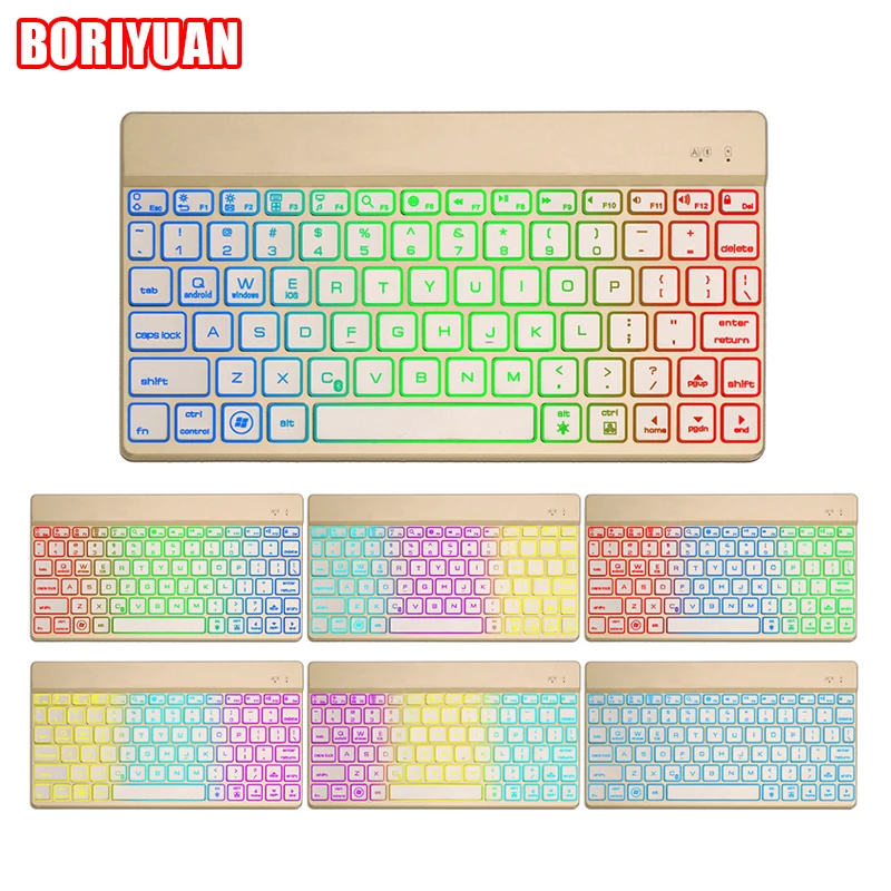Bluetooth Wireless Keyboard Computer Keyboard Spanish German Keyboard ...