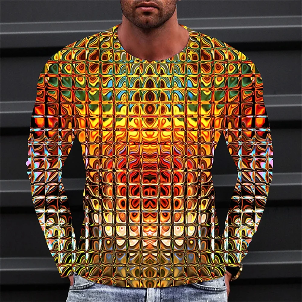 Men-s-Long-Sleeve-Crew-Neck-T-shirt-Graphic-Gradient-Clothing-3D-Print ...