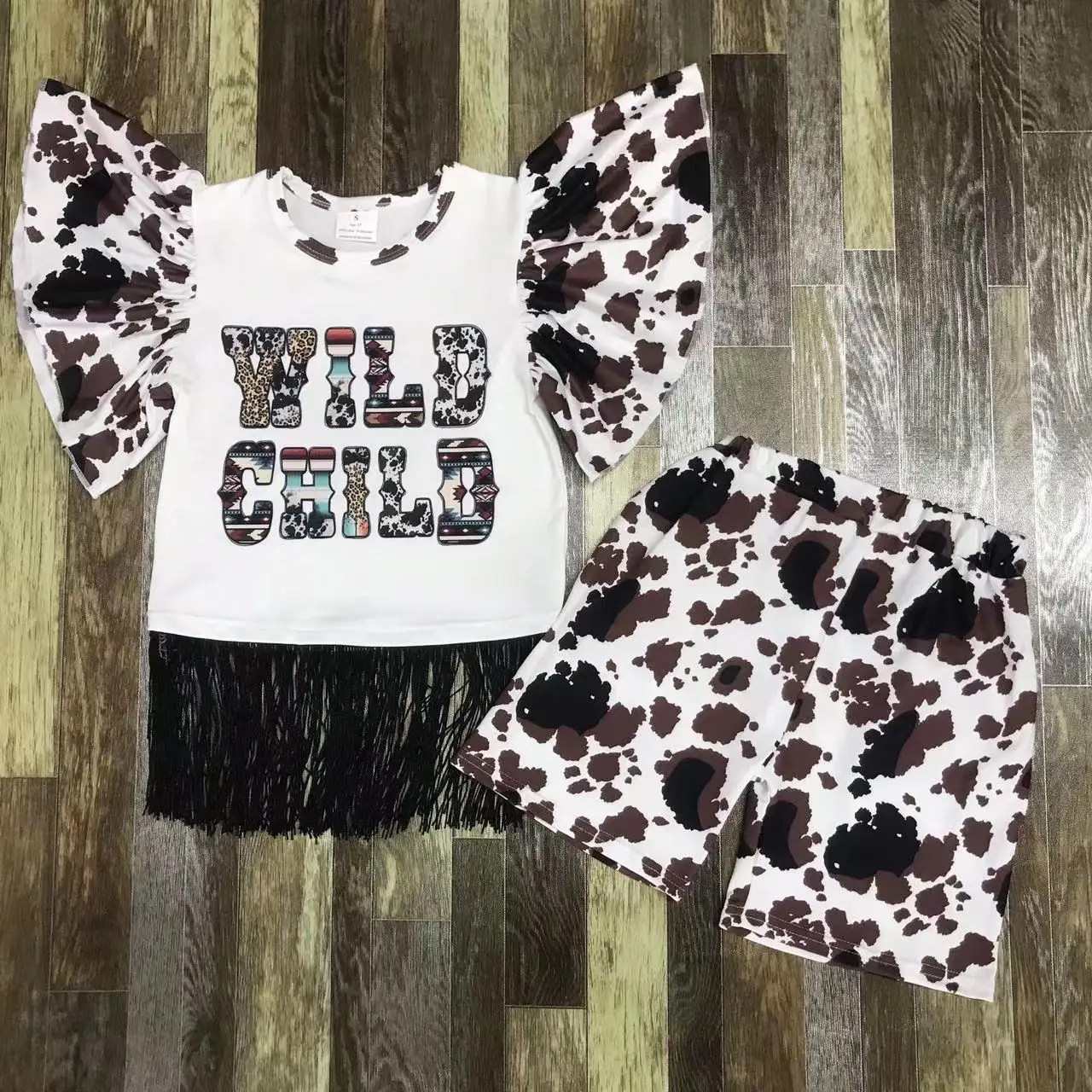Lovely-Kids-clothing-Summer-Baby-girl-and-boy-cow-and-Tassel-design-print-short-shirt-suit.jpg