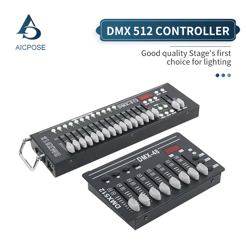 Mini DMX Controller LED Par Light DJ Light Console DMX-48 Console ...