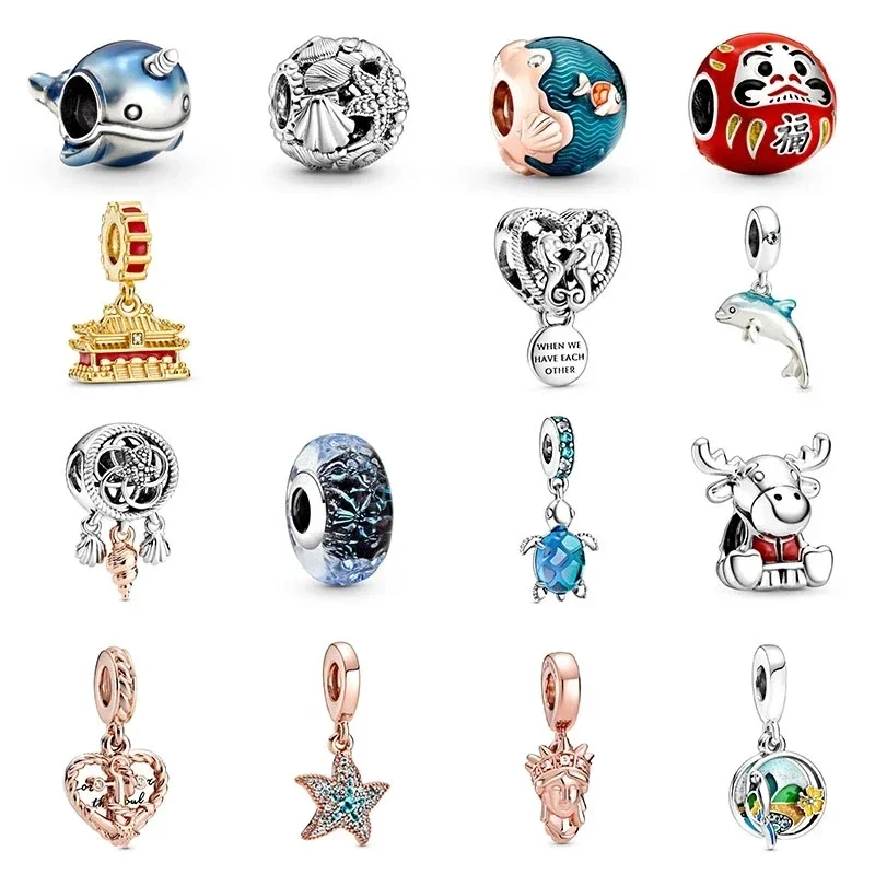2020-New-High-Quality-Original-925-Sterling-Silver-pretty-Charms-Ocean ...