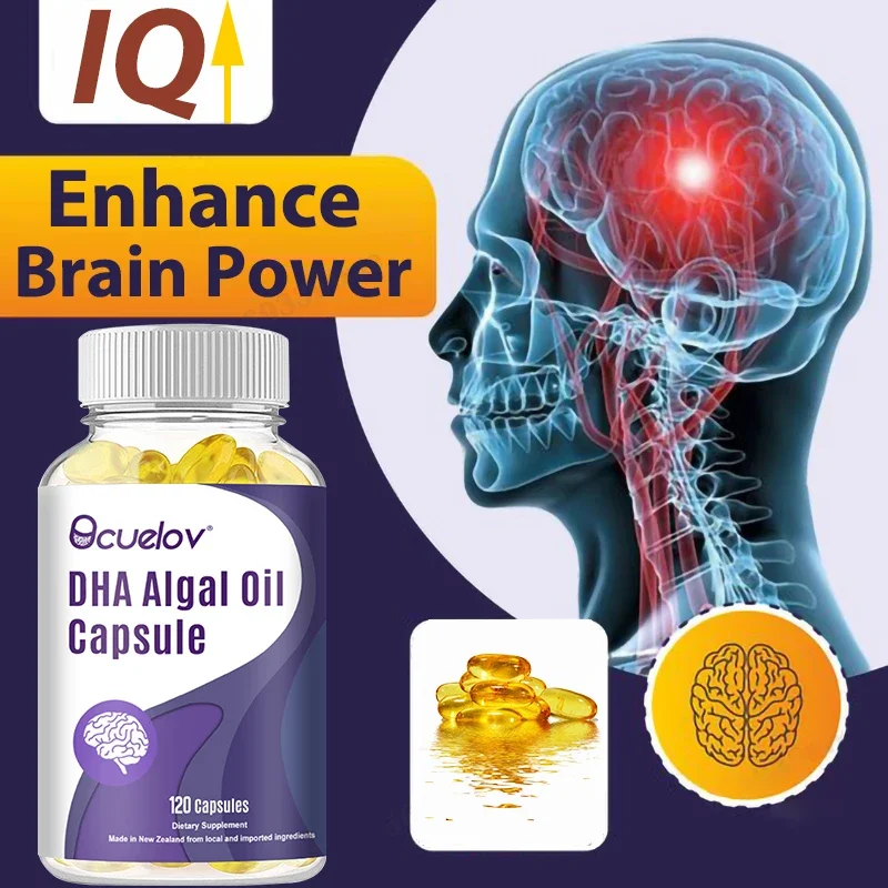 DHA-Algal-Oil-Capsule-Enhancer-Memory-Enhancers-for-Brain-Amnesia ...