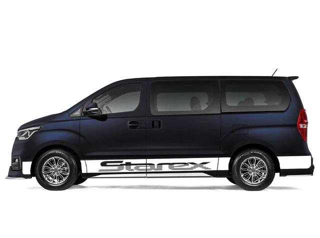 Van Door Side Stickers For Hyundai Grand Starex H1 Royale, 59% OFF
