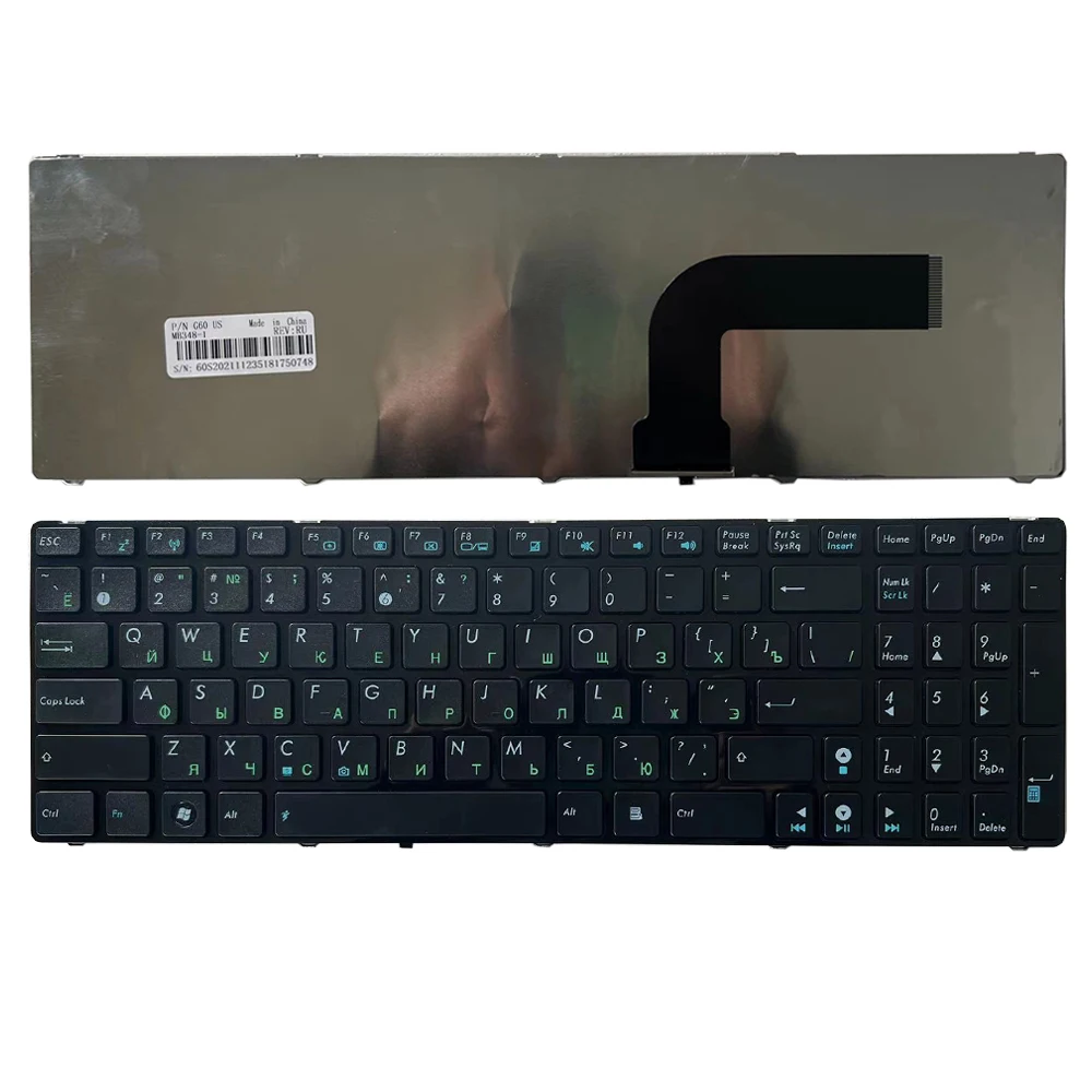 Russian For Asus N51t N53sv N51v N53jq N53s N53nb N60 N61 N70 N70sv N71 ...