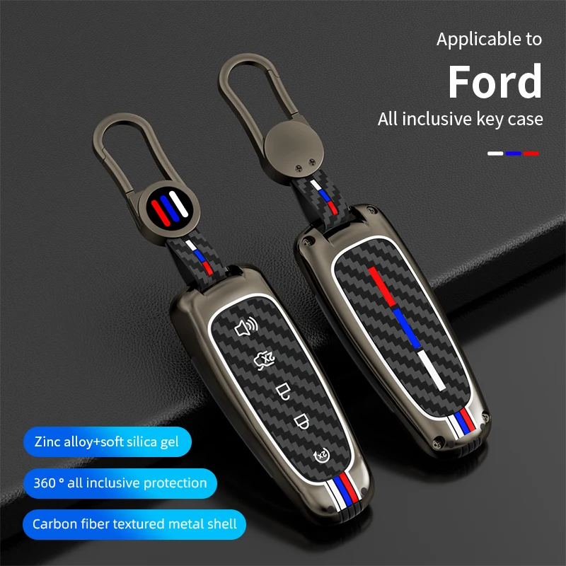 Car Key Case For Ford Explorer Edge Flex C-max Taurus 2011 2012 2013 ...