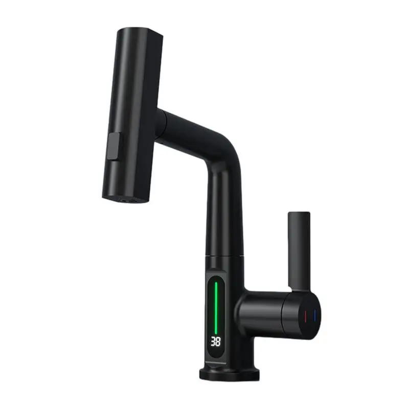 Pull-Out-Faucet-Flexible-Pull-out-Tap-Rotatable-Faucet-Leak-Proof-Sink ...