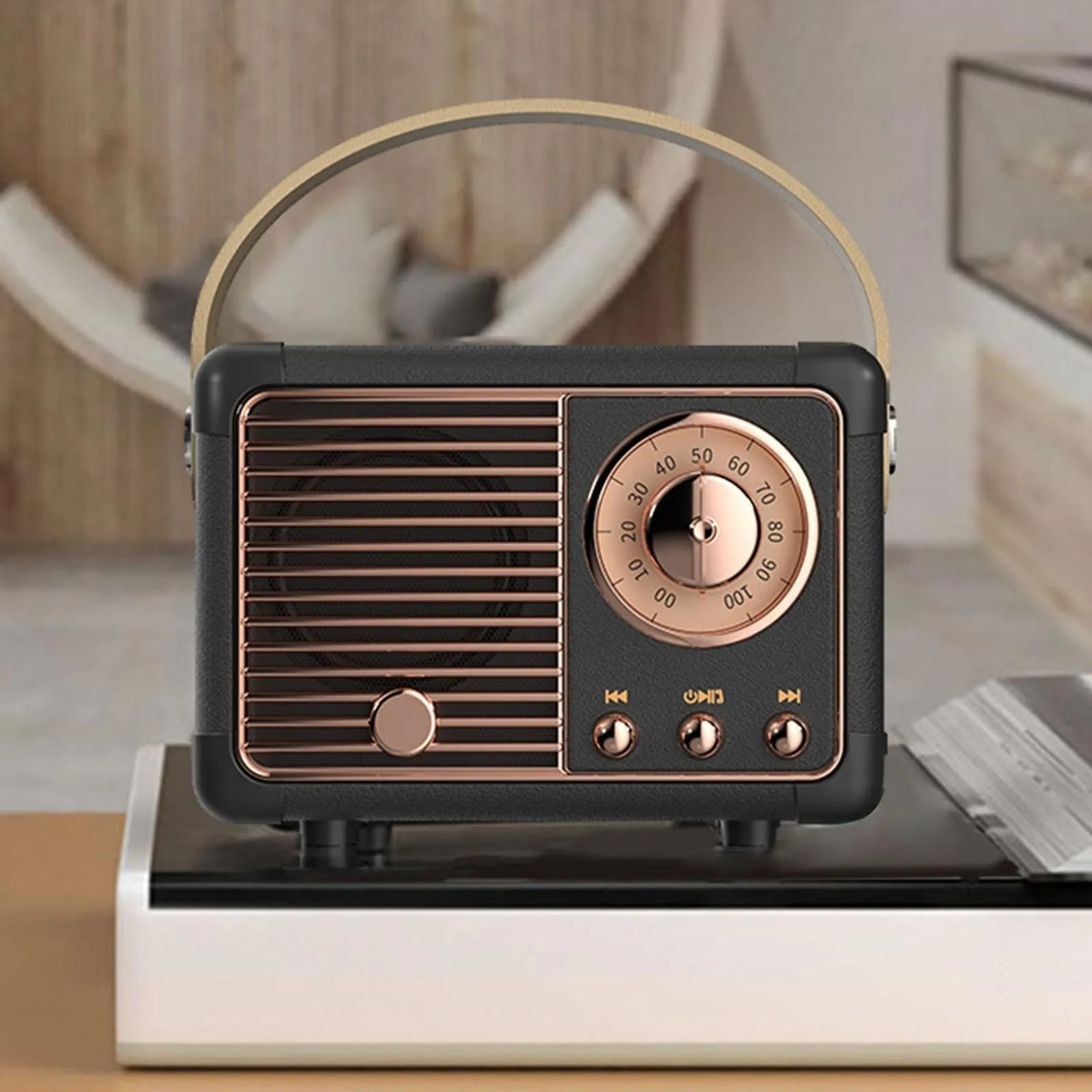 Retro Wireless Bluetooth Speaker Retro Decor Cute Vintage Kitchen Desk ...