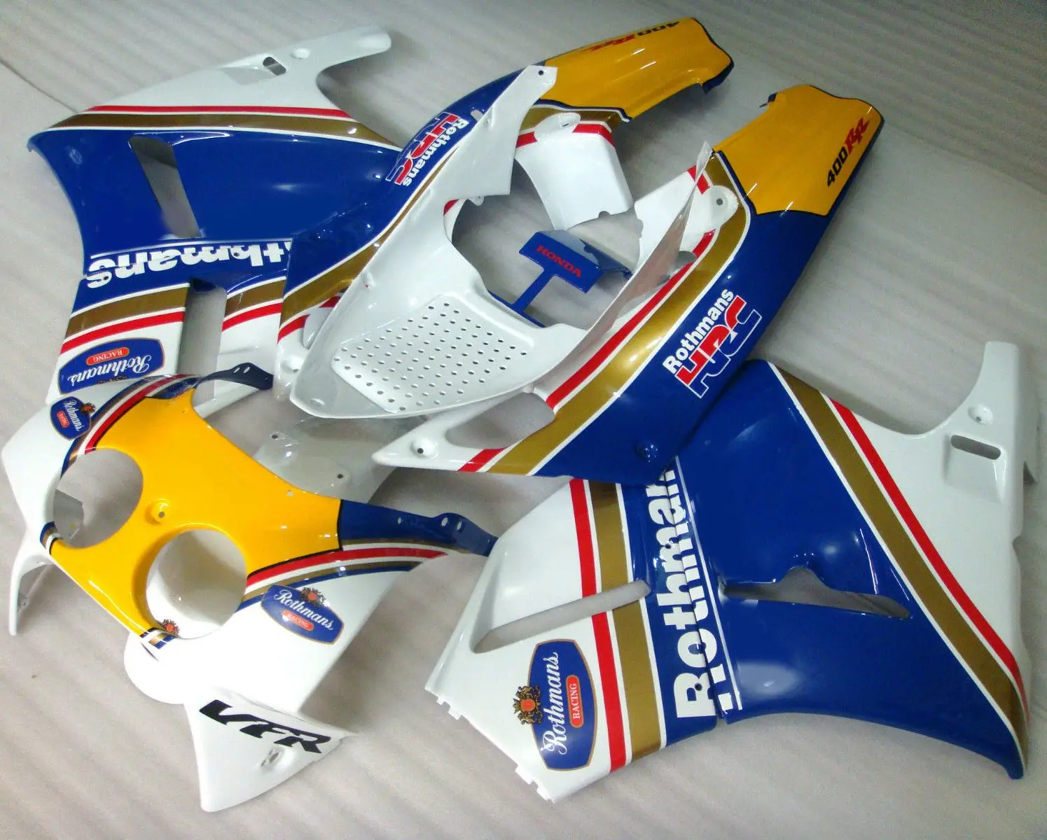 Motorcycle-Fairings-for-Honda-VFR400-NC30-ABS-plastic-Fairing-kit-VFR ...