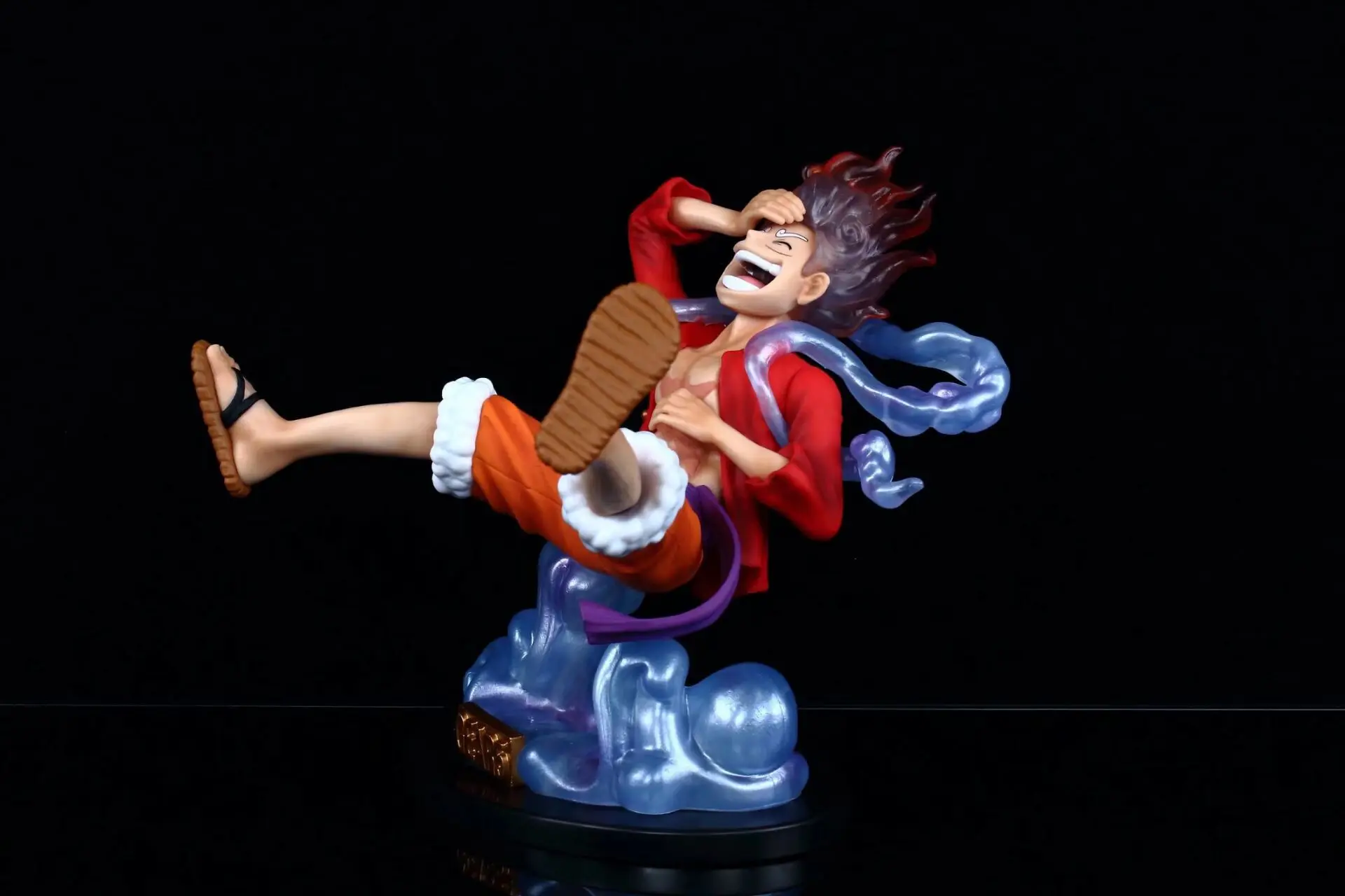 One Piece Luffy Gear 5 Anime Figure Sun God Nikka PVC | One piece ...