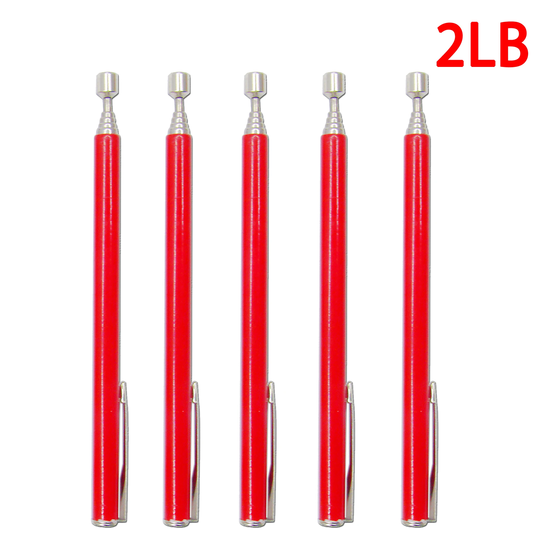 5PCS Telescopic Adjustable Magnetic Pick-Up Tools Set Extendable Long ...