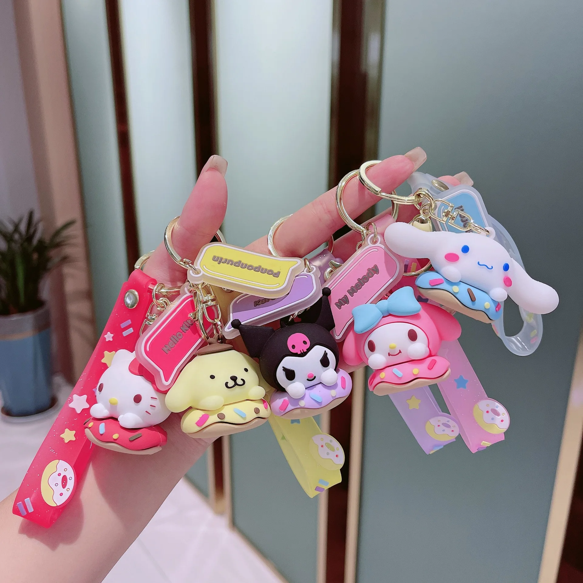 Key-chain-10pcs-20pcs-lot-wholesale-Disney-Key-chain-Sanrio-Donut ...