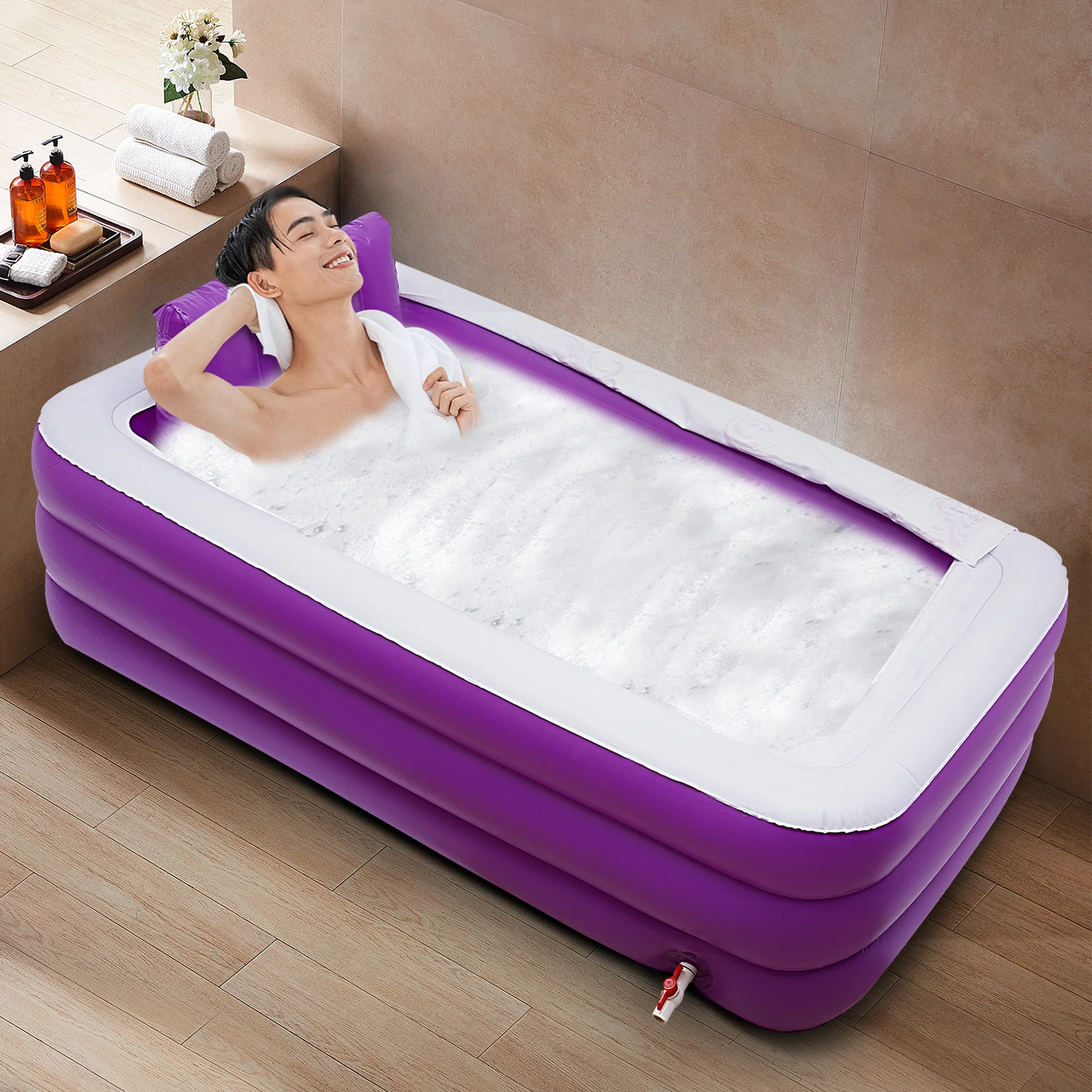 Portable Inflatable Bathtub For Adults