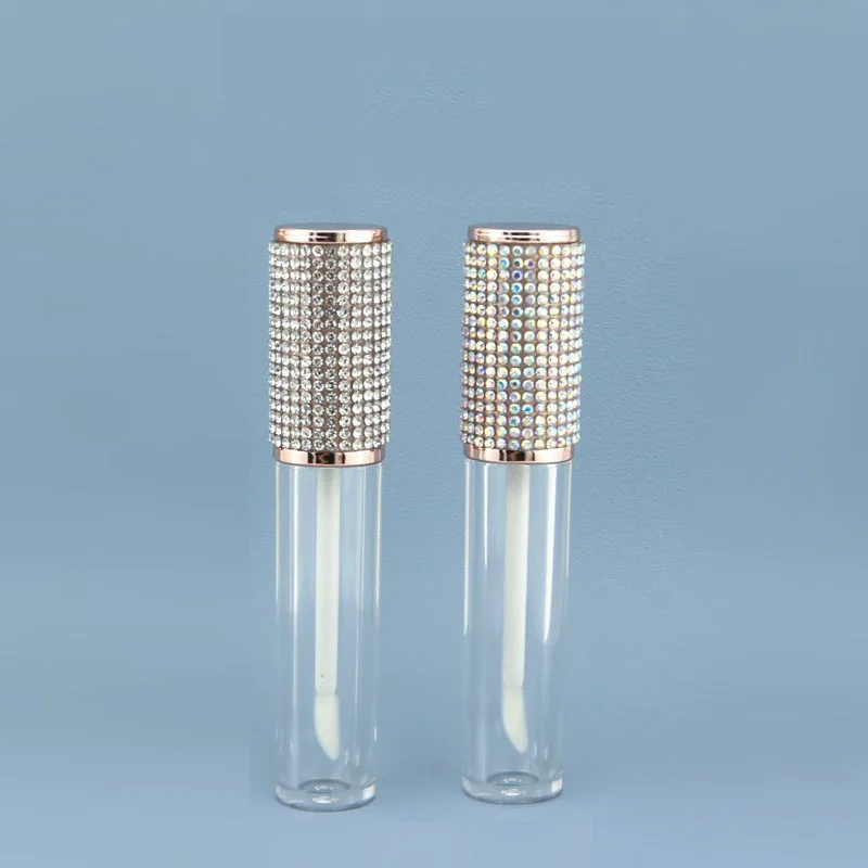 Crystal-Rhinestone-Clear-Lipgloss-Tube-Cosmetic-Lip-Gloss-Packaging ...