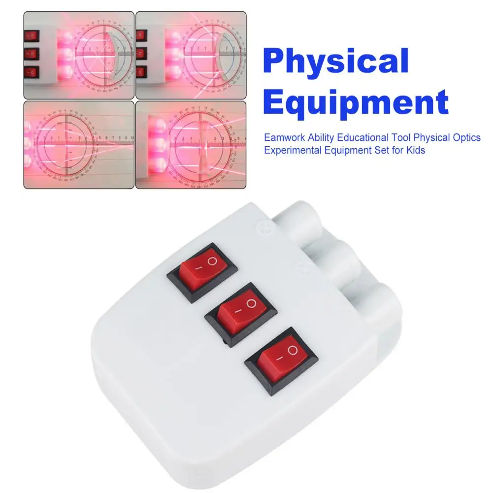 1-Set-Excellent-Plastic-Physical-Optics-Set-Practical-Capacity-Teacher ...