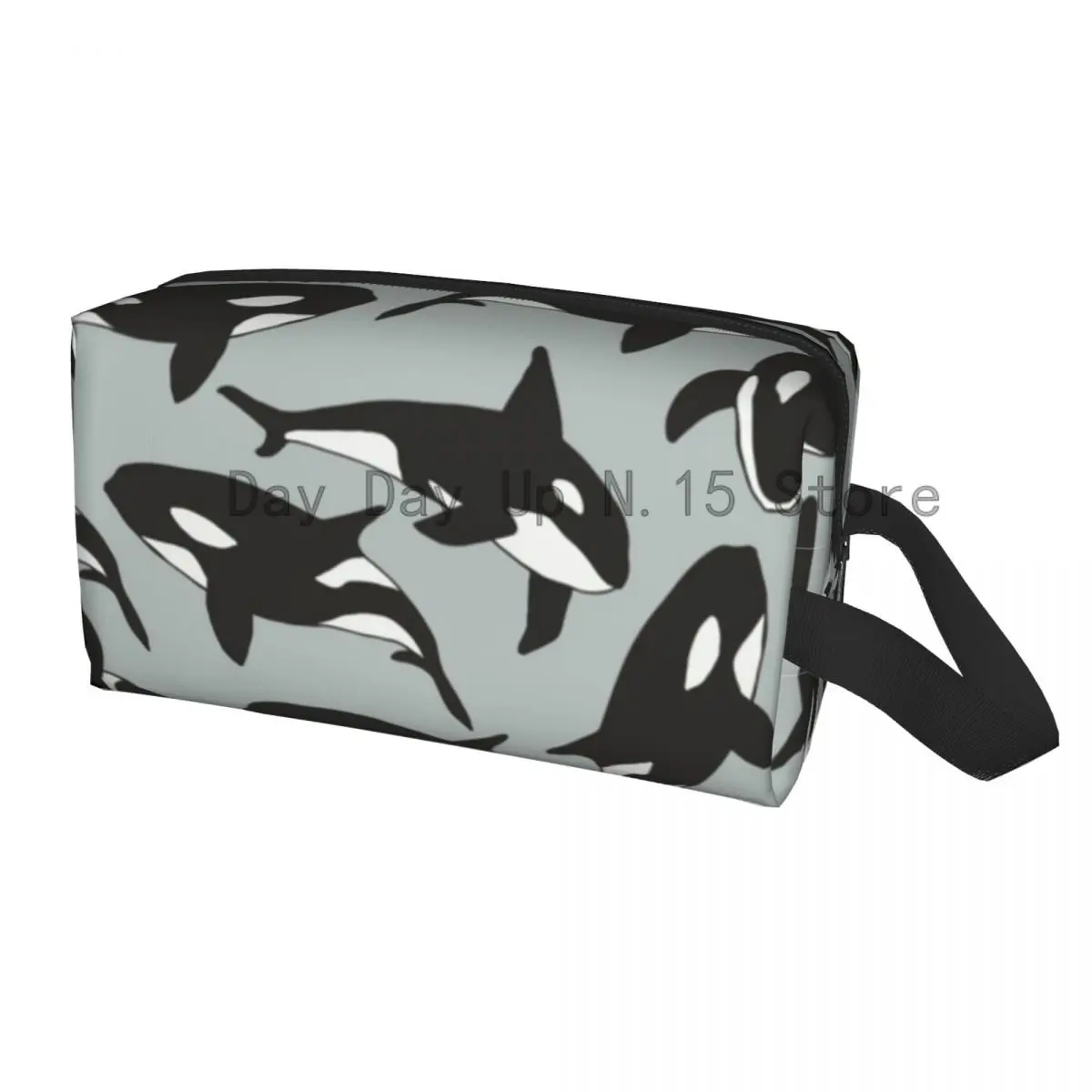 Custom-Orca-Killer-Whale-Toiletry-Bag-for-Women-Ocean-Life-Makeup ...