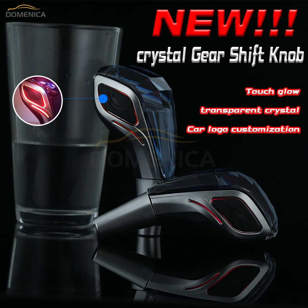 Car-Universal-Crystal-Gear-Shift-Knob-Handle-Lever-Head-with-LED-for ...