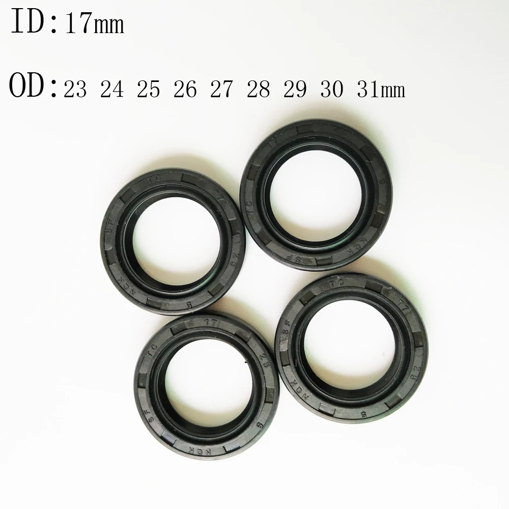 4-5PCS-17X23X4-17X24X7-17X25X6-17X26X5-17X27X8-17X28X5-5-17X31X7MM-NBR ...