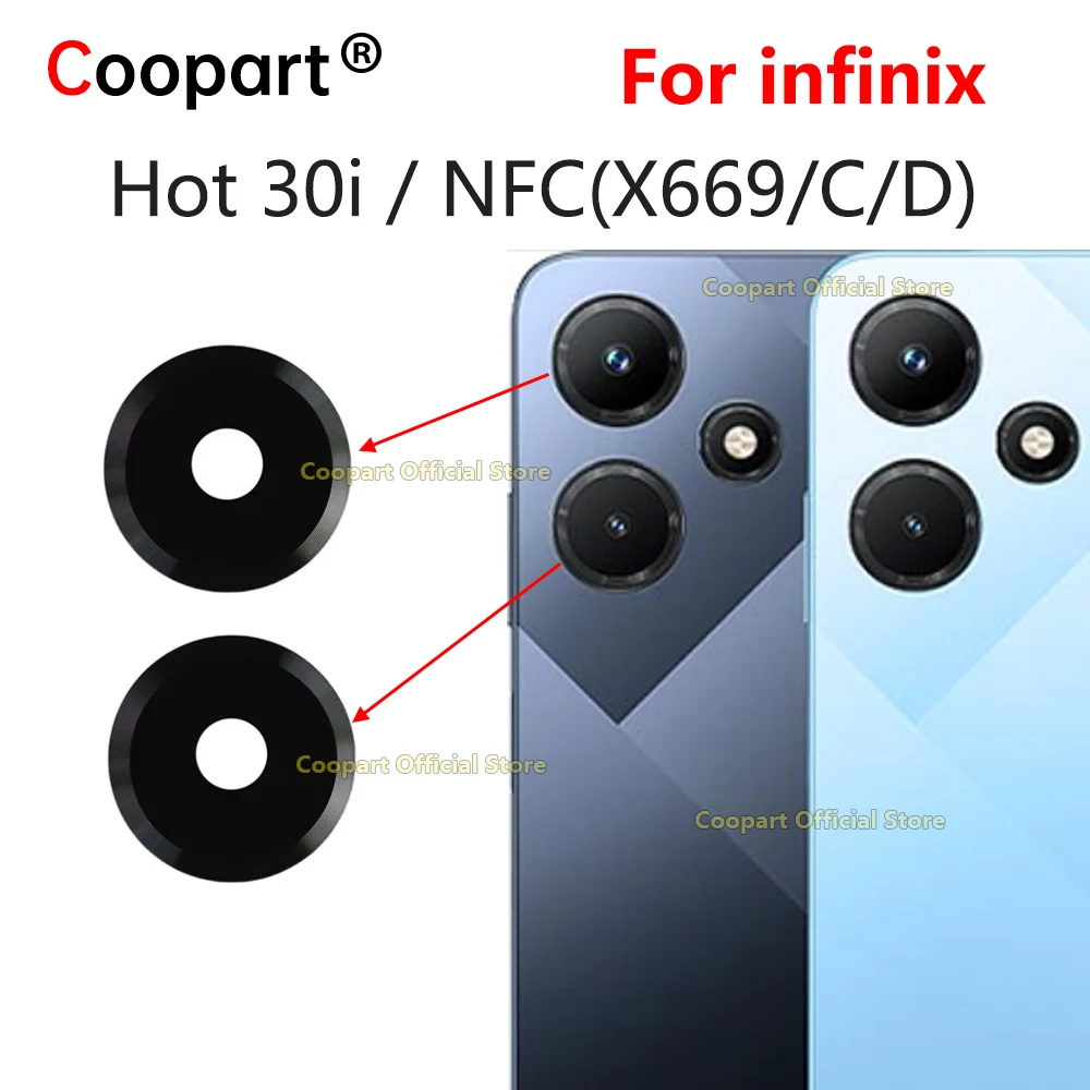 New-Original-Rear-Back-Camera-Glass-Lens-Replacement-For-Infinix-Hot ...