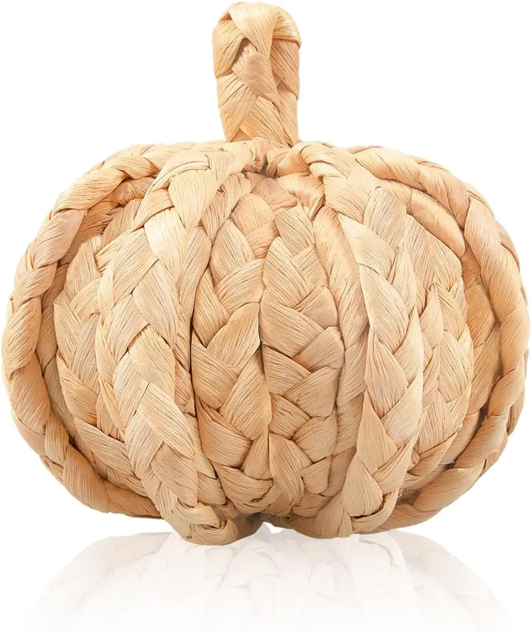 New Fall Straw Pumpkin Decoration Artificial Rattan Handmade Artwork ...