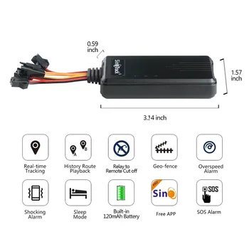 SinoTrack 4G GPS Tracker ST-906L For Car Motorcycle Vehicle Tracking ...
