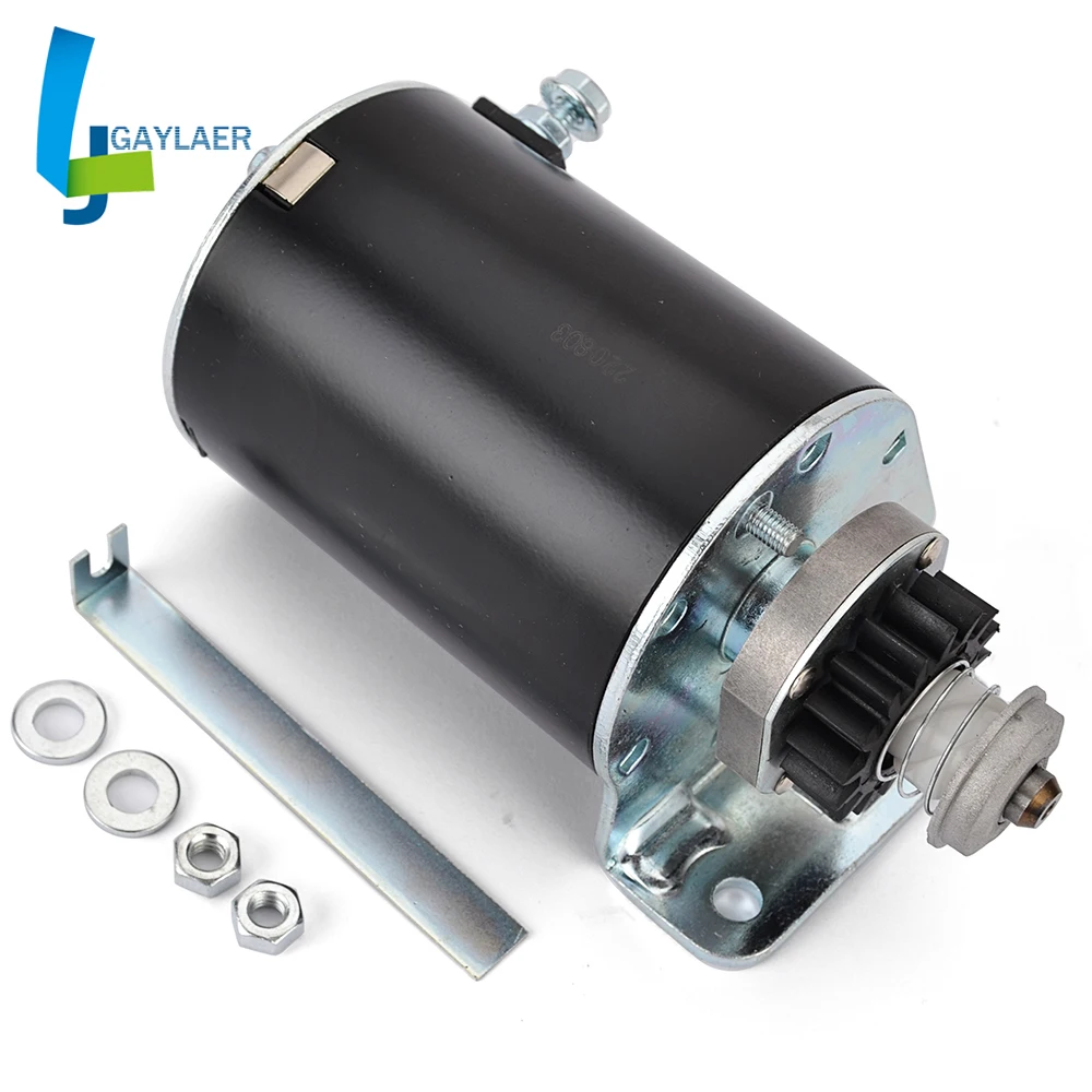 16 Toothes CCW Starter Motor for Briggs and Stratton 1972-2002 7HP-18HP ...