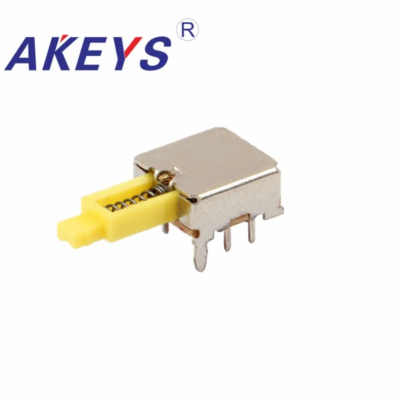 10PCS PS 22E02/E50 공장 직접 2P2T 측면 슬라이딩 스위치 푸시 버튼 전원 스위치|스위치| - AliExpress